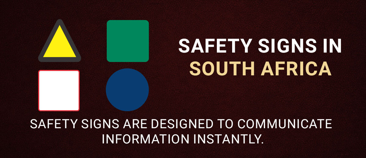 Why Safety Signs Use Standard Colours and Shapes | Safety Sign Online
