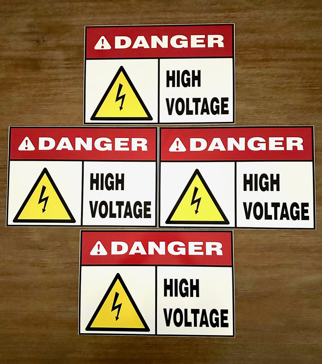 Danger High Voltage Sign