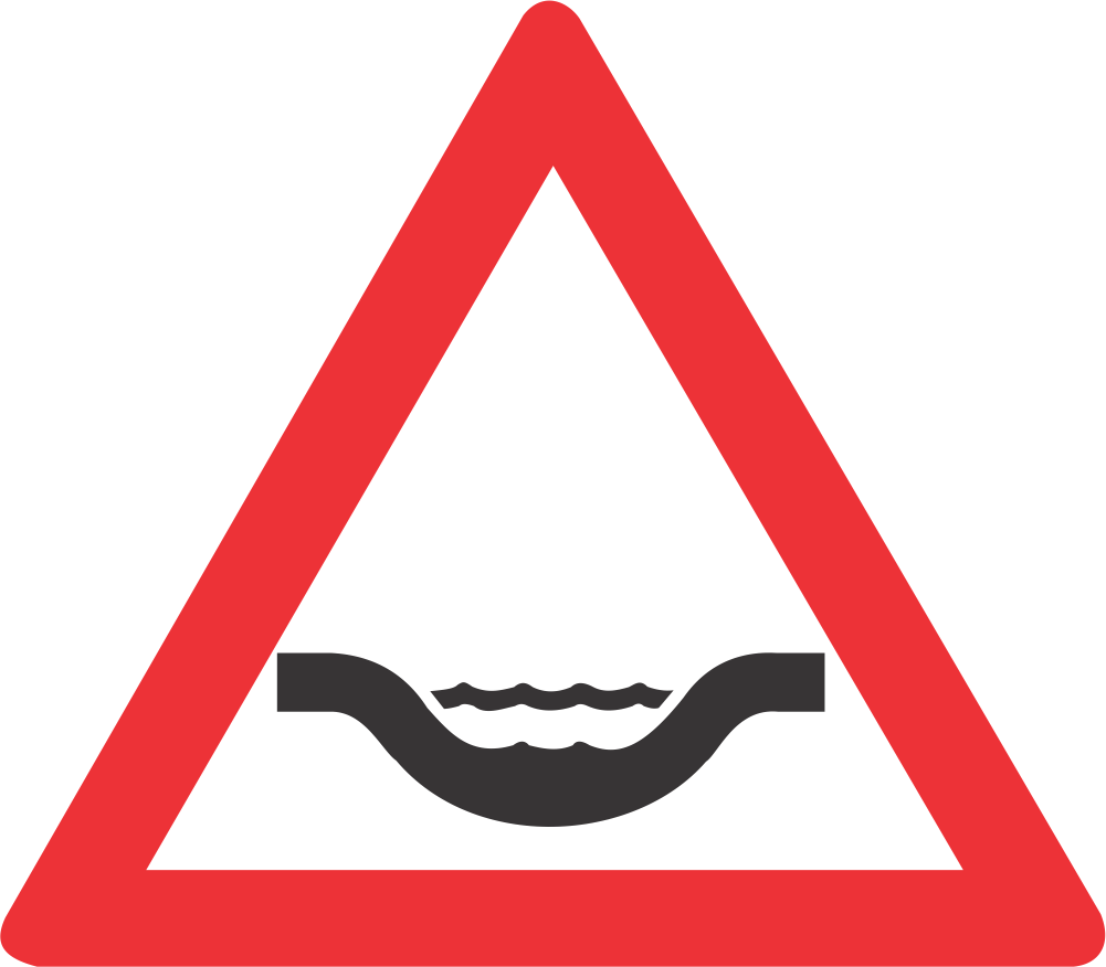 Drift road sign (W350) | Safety Sign Online